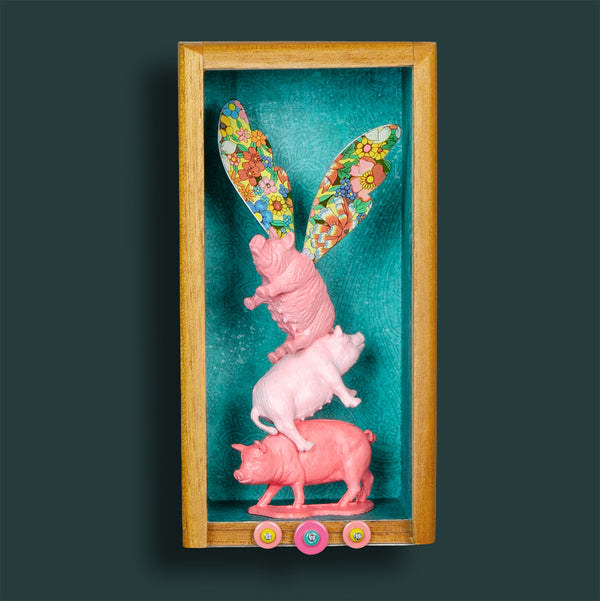 "When Pigs Fly" - Vicki Fish Art