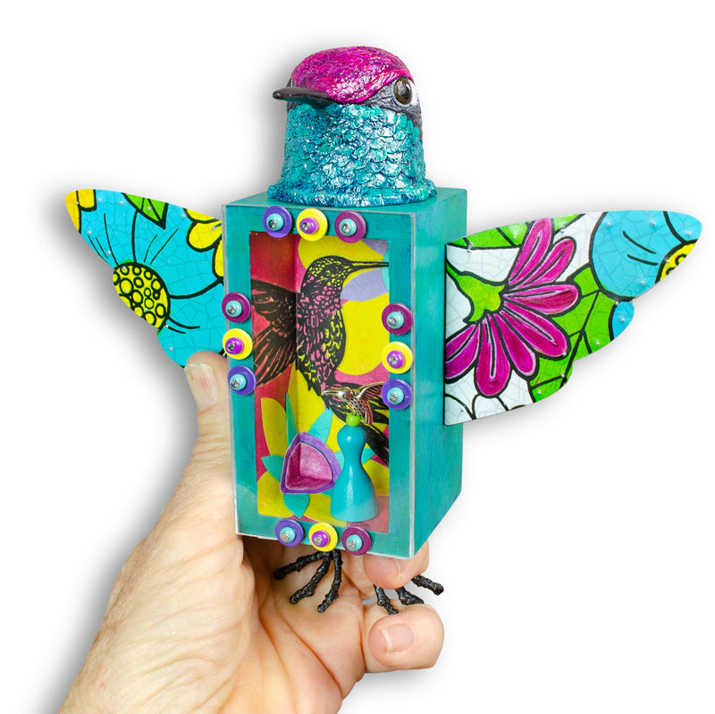 "Hummin' Hank" - Vicki Fish Art