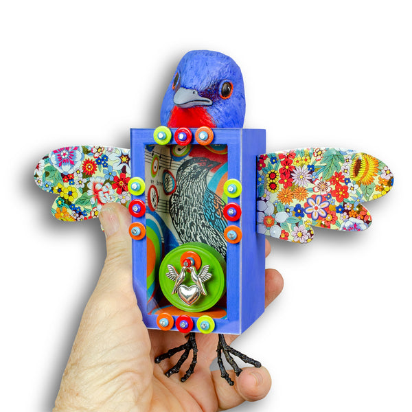 "Benjamin Bunting" - Vicki Fish Art