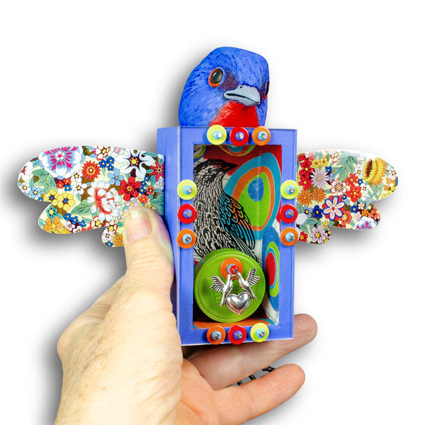 "Benjamin Bunting" - Vicki Fish Art