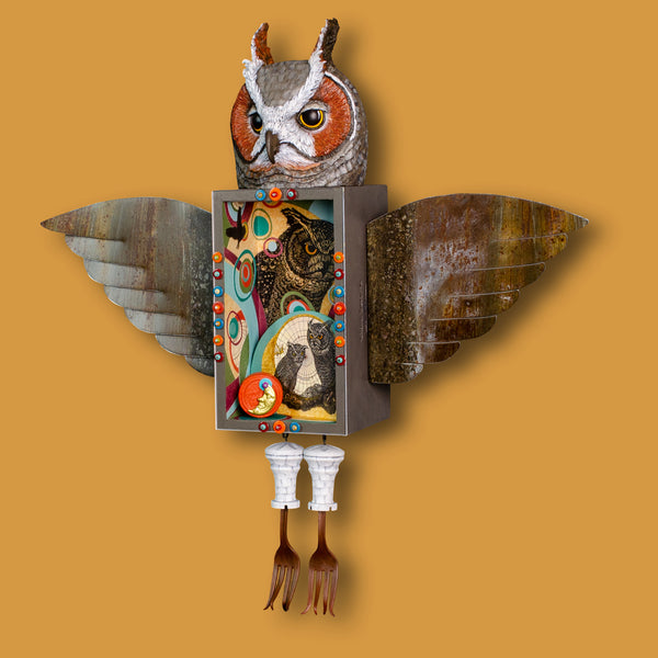 "Hootin' Harry" - Vicki Fish Art